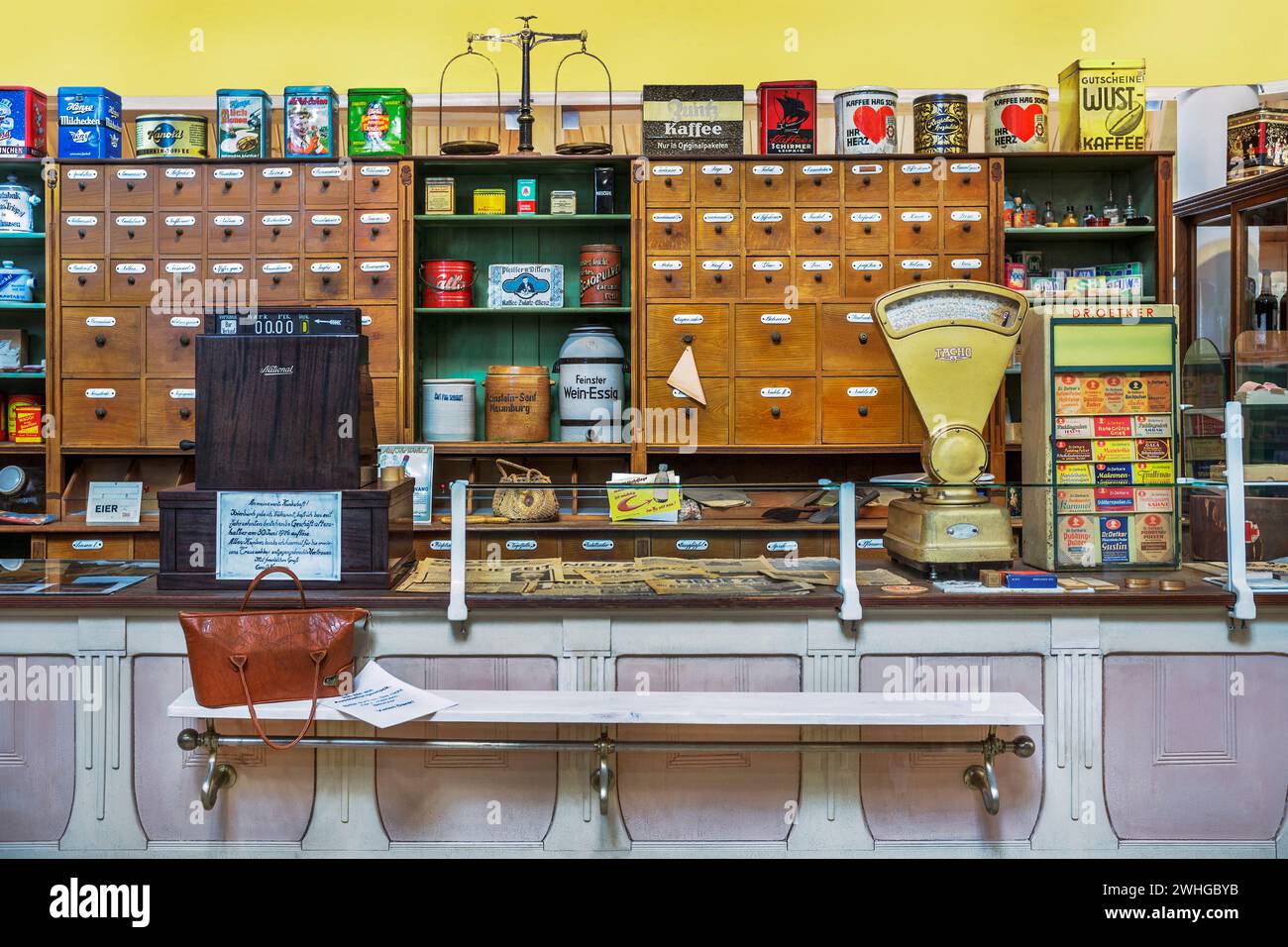 Former traditional shop Stock Photo - Alamy