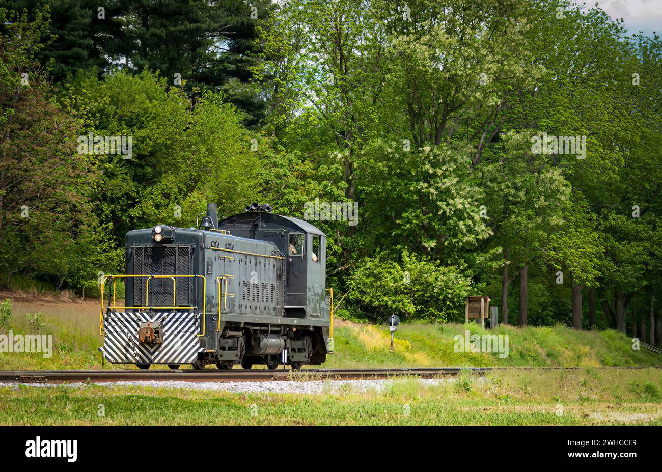 Diesel switcher locomotive hi-res stock photography and images - Alamy