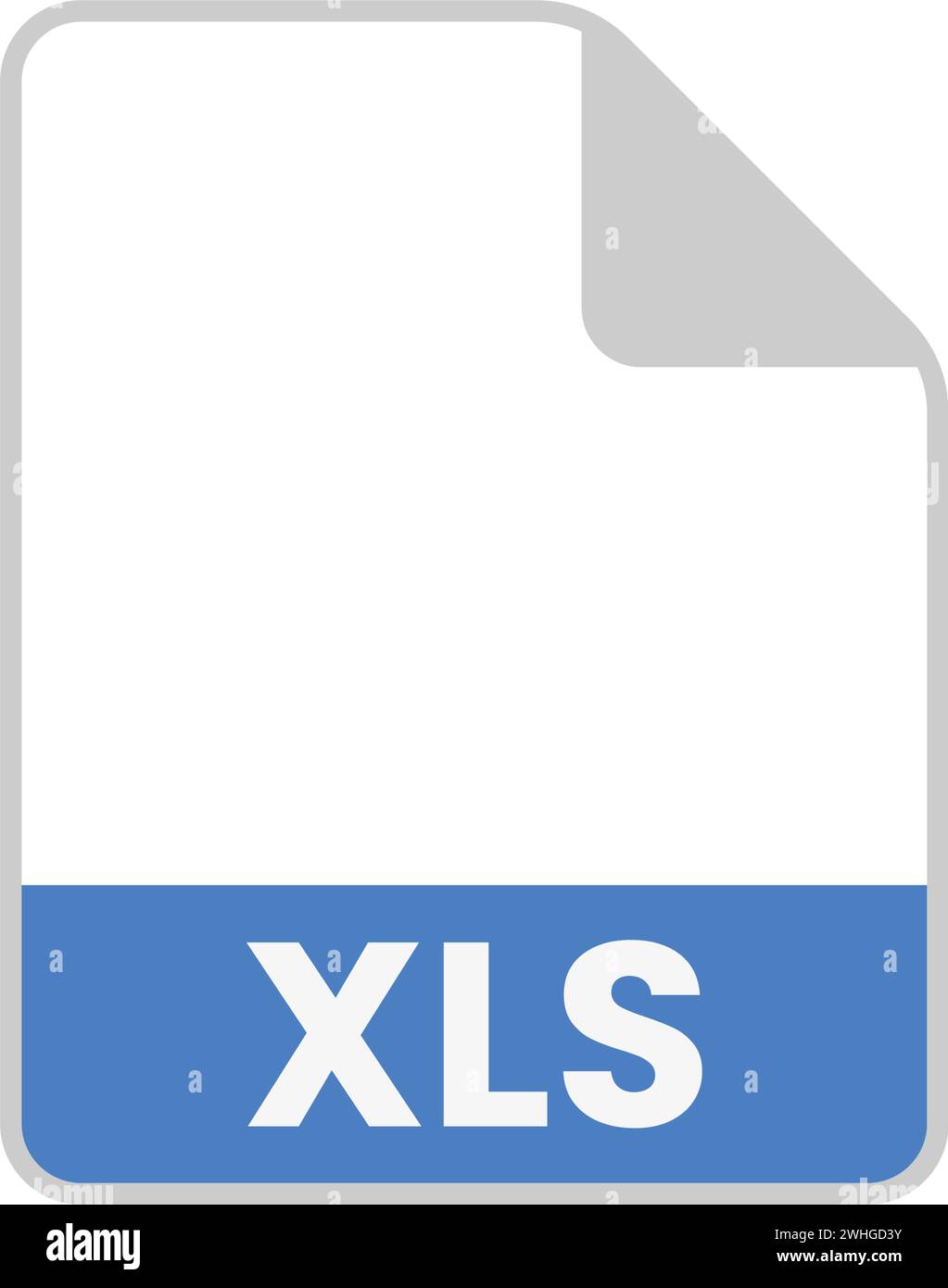 simple icons of various file types Stock Vector Image & Art - Alamy