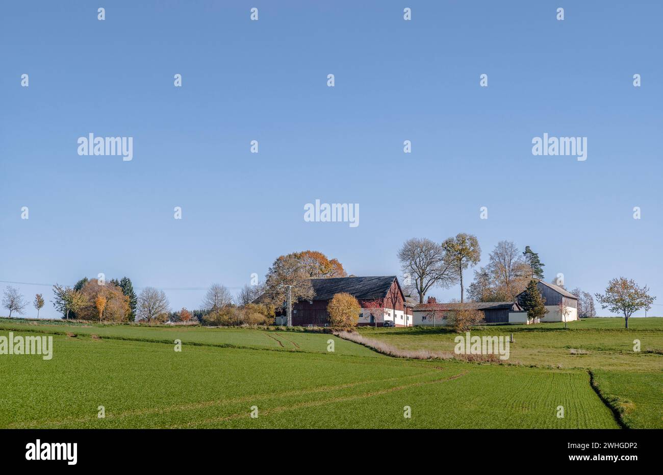 Upper Franconian farm Stock Photo - Alamy