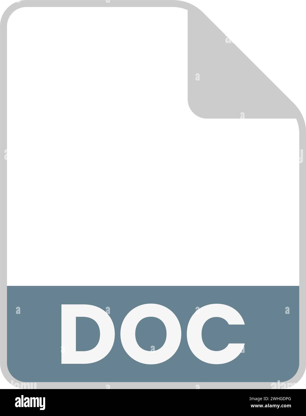 simple icons of various file types Stock Vector Image & Art - Alamy