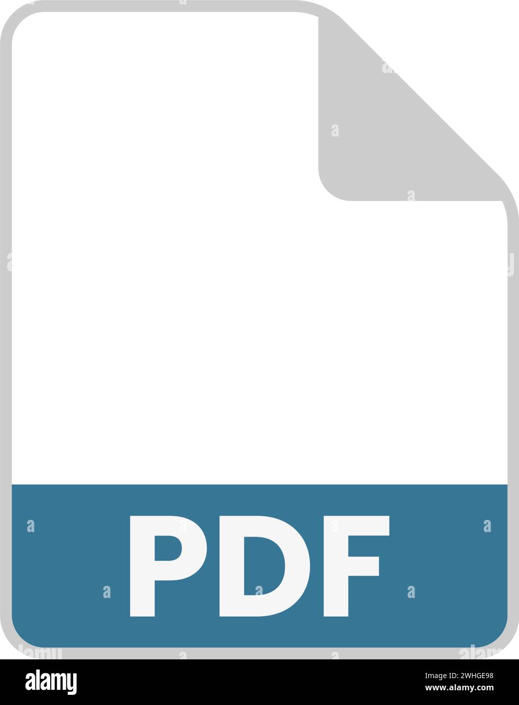 simple icons of various file types Stock Vector Image & Art - Alamy