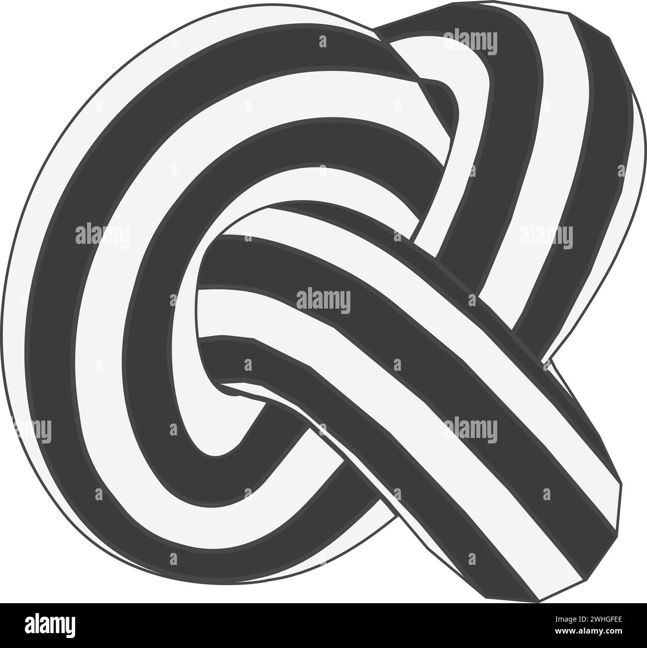 Geometric sculpture Black and White Stock Photos & Images - Alamy