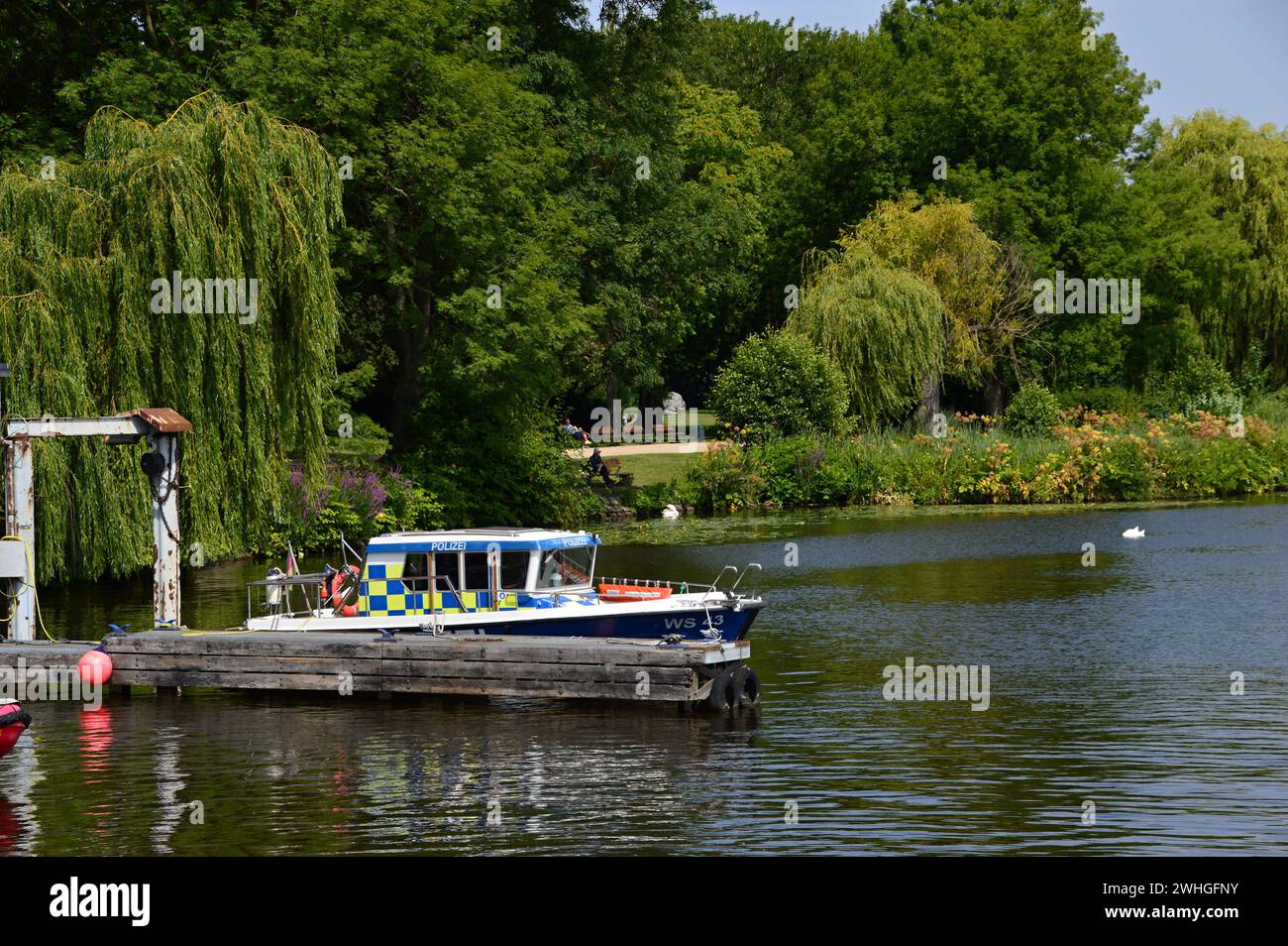 Channel house alster river hi-res stock photography and images - Alamy