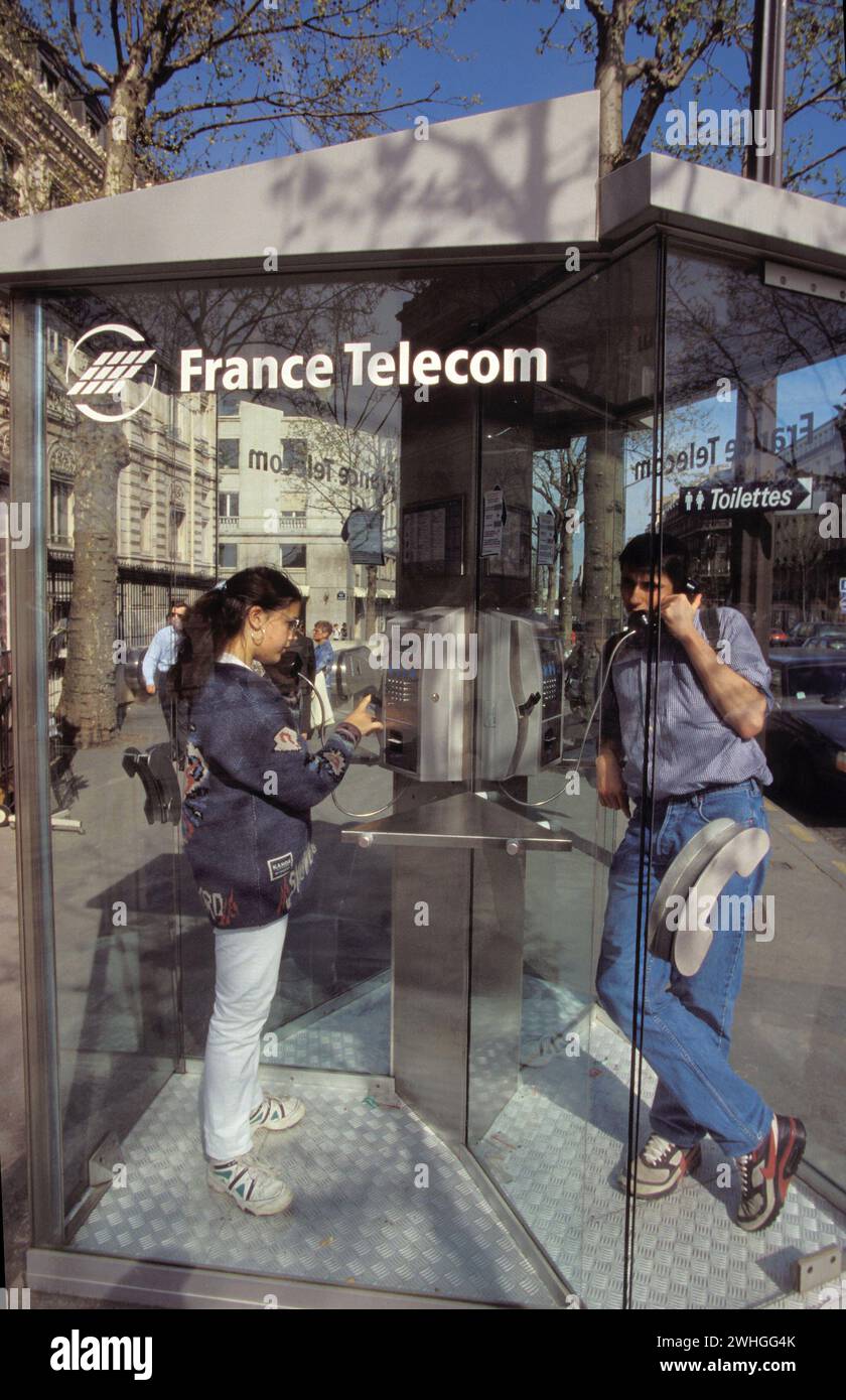 pyrénees orientales old phone cabin in france france telecom company ...