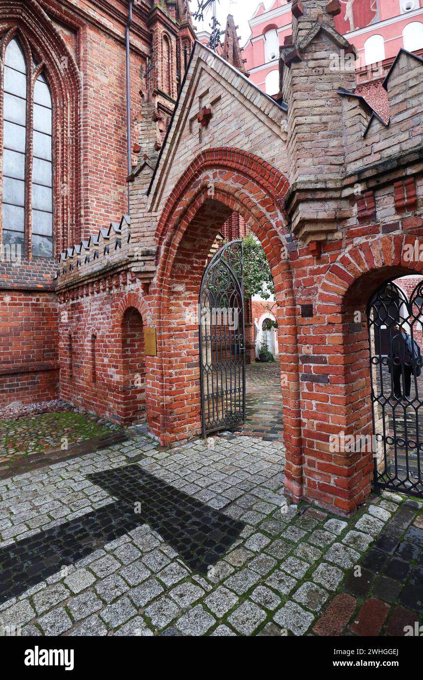 Old Town of Vilnius, Lithuania, Baltic States in Europe Stock Photo - Alamy