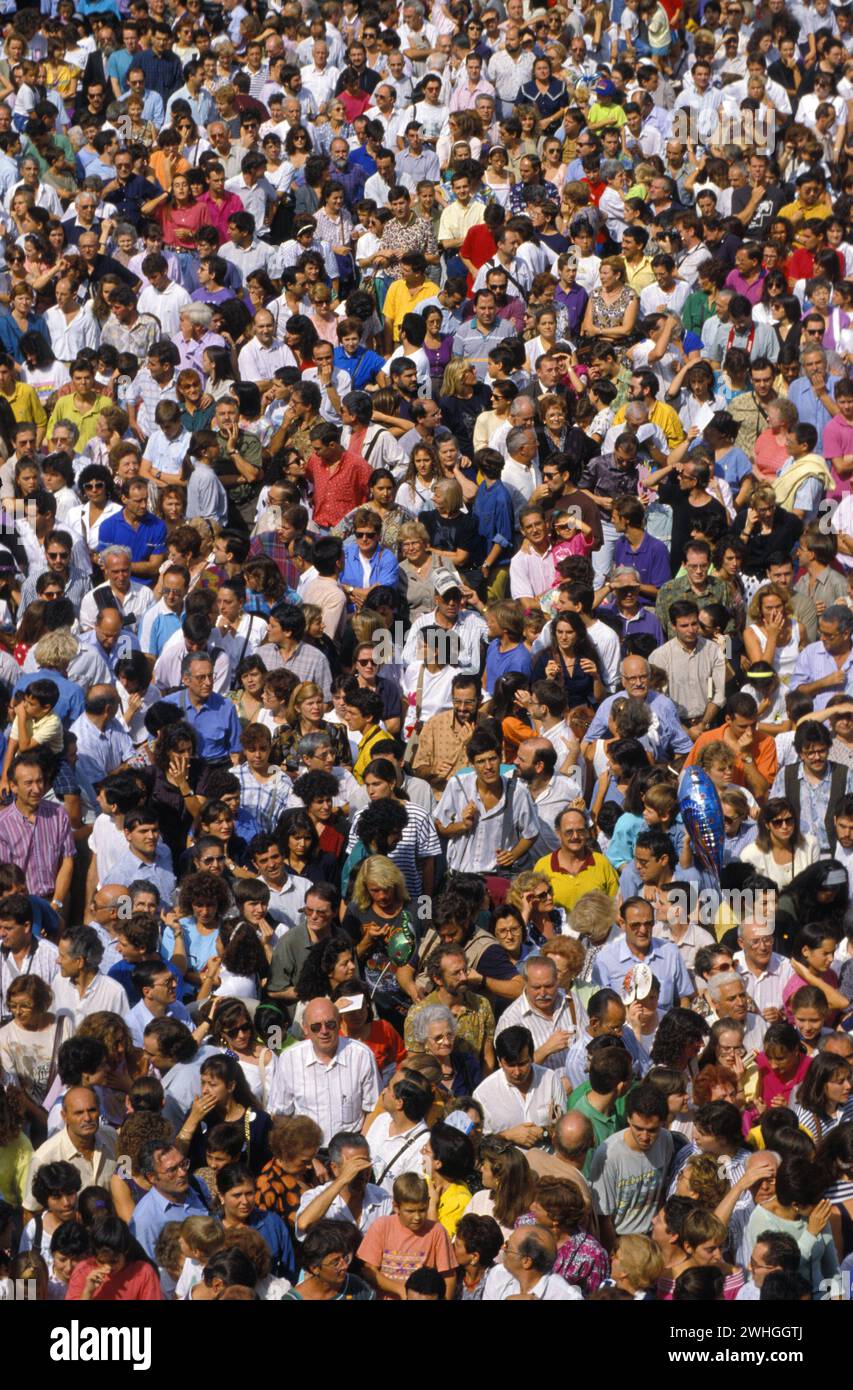 human crowd lot of people sociology demography meeting festival ...