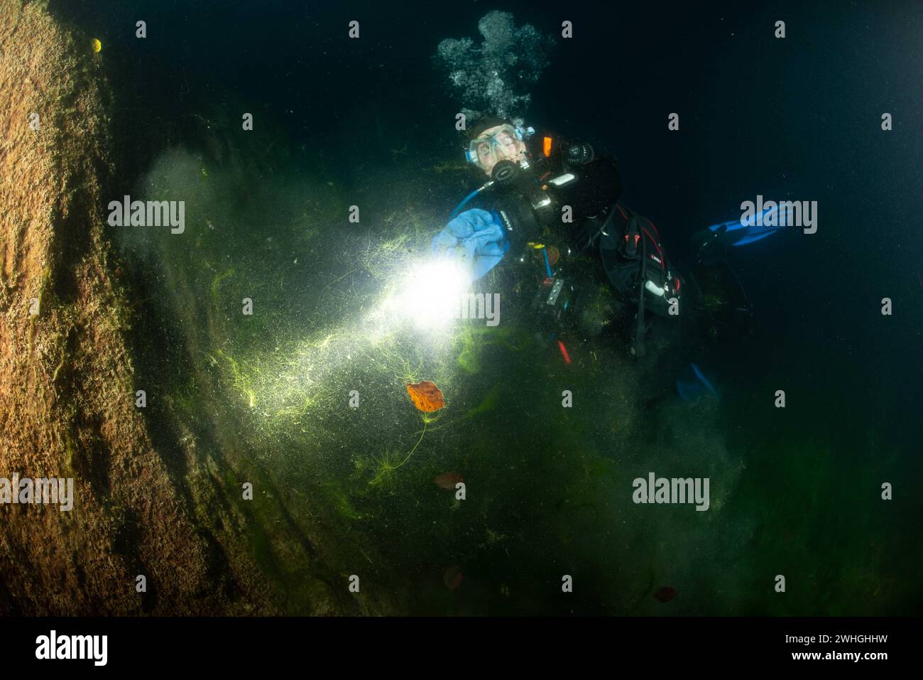 Mountain Lake - Underwater Stock Photo - Alamy