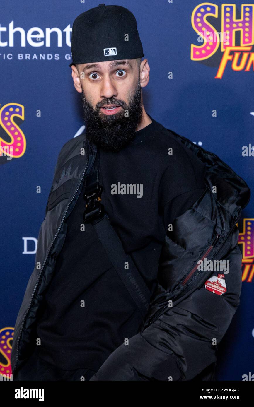 Las Vegas, USA. 09th Feb, 2024. Dan Rue, Dancer and Internet ...