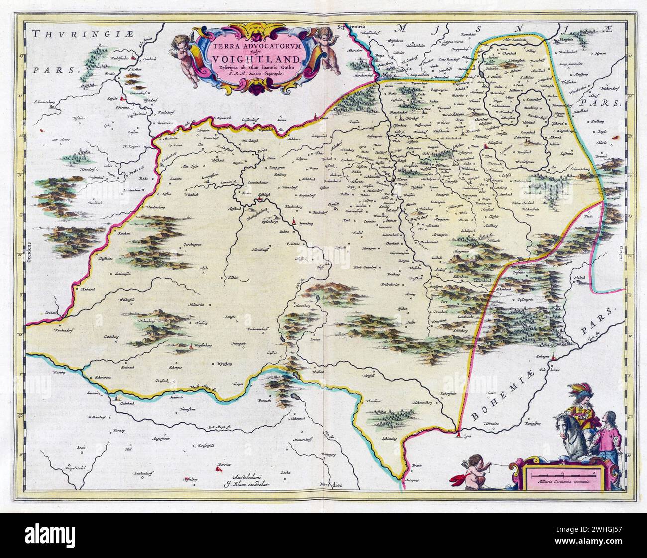 17th century germany map hi-res stock photography and images - Alamy