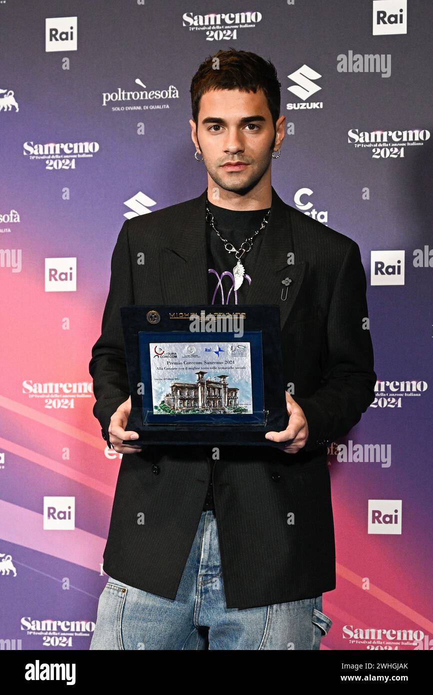 Maninni attend a photocall, awarded by CoReCom at 74th edition of the ...