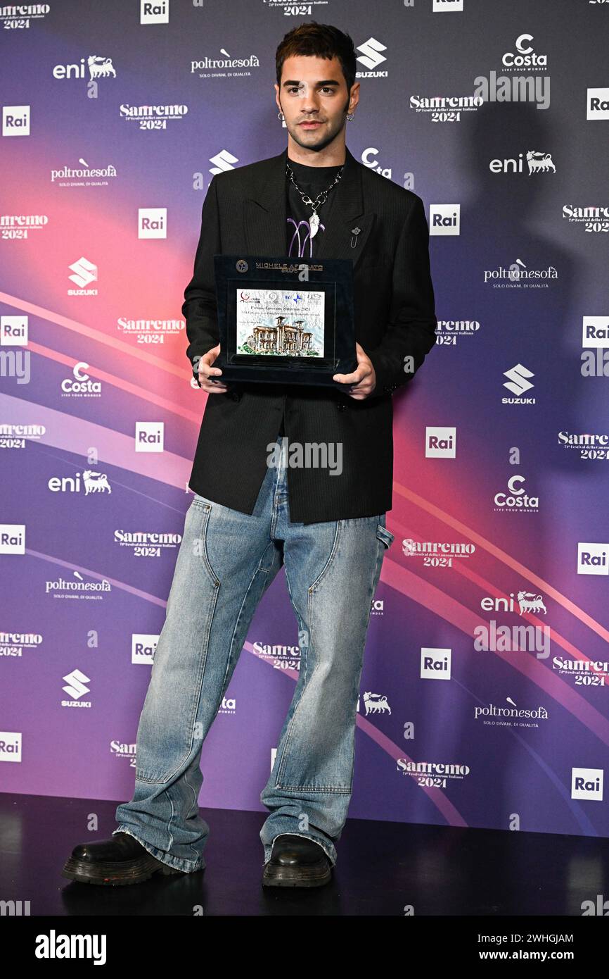 Maninni attend a photocall, awarded by CoReCom at 74th edition of the ...