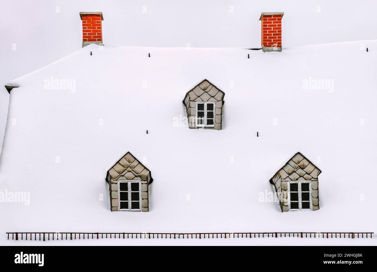 Garret windows hi-res stock photography and images - Alamy