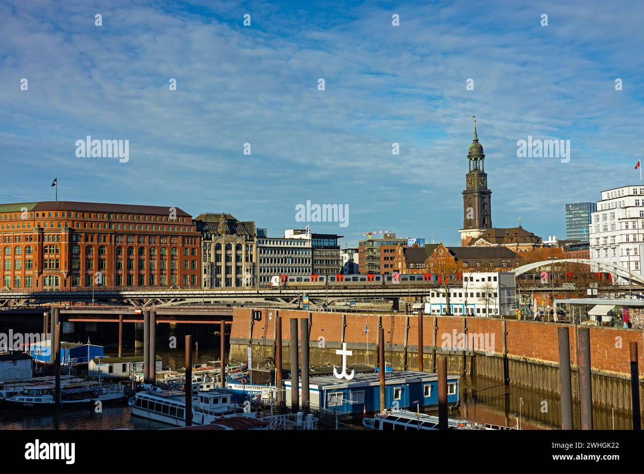 Hafencity in the morning hi-res stock photography and images - Alamy
