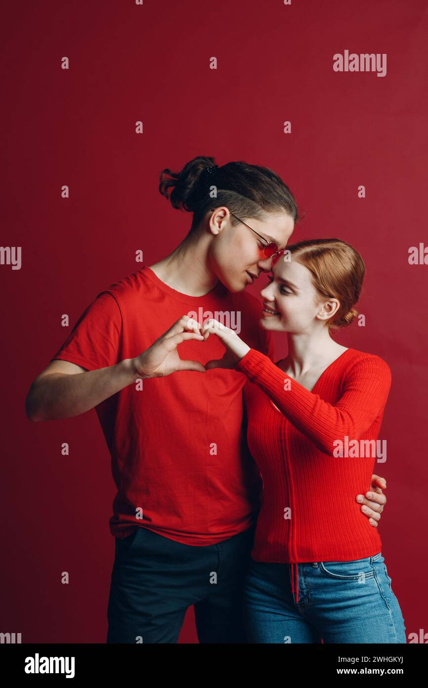 Hand hugging heart hi-res stock photography and images - Alamy