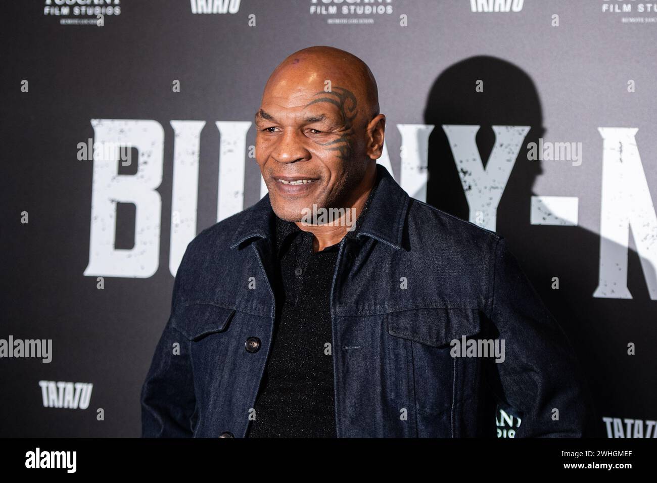 Former world heavyweight champion Mike Tyson attends at the photocall ...