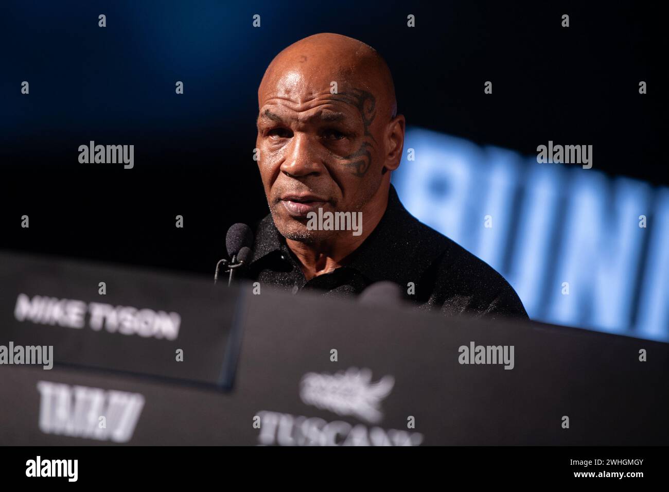 Former world heavyweight champion Mike Tyson presents his new film ...