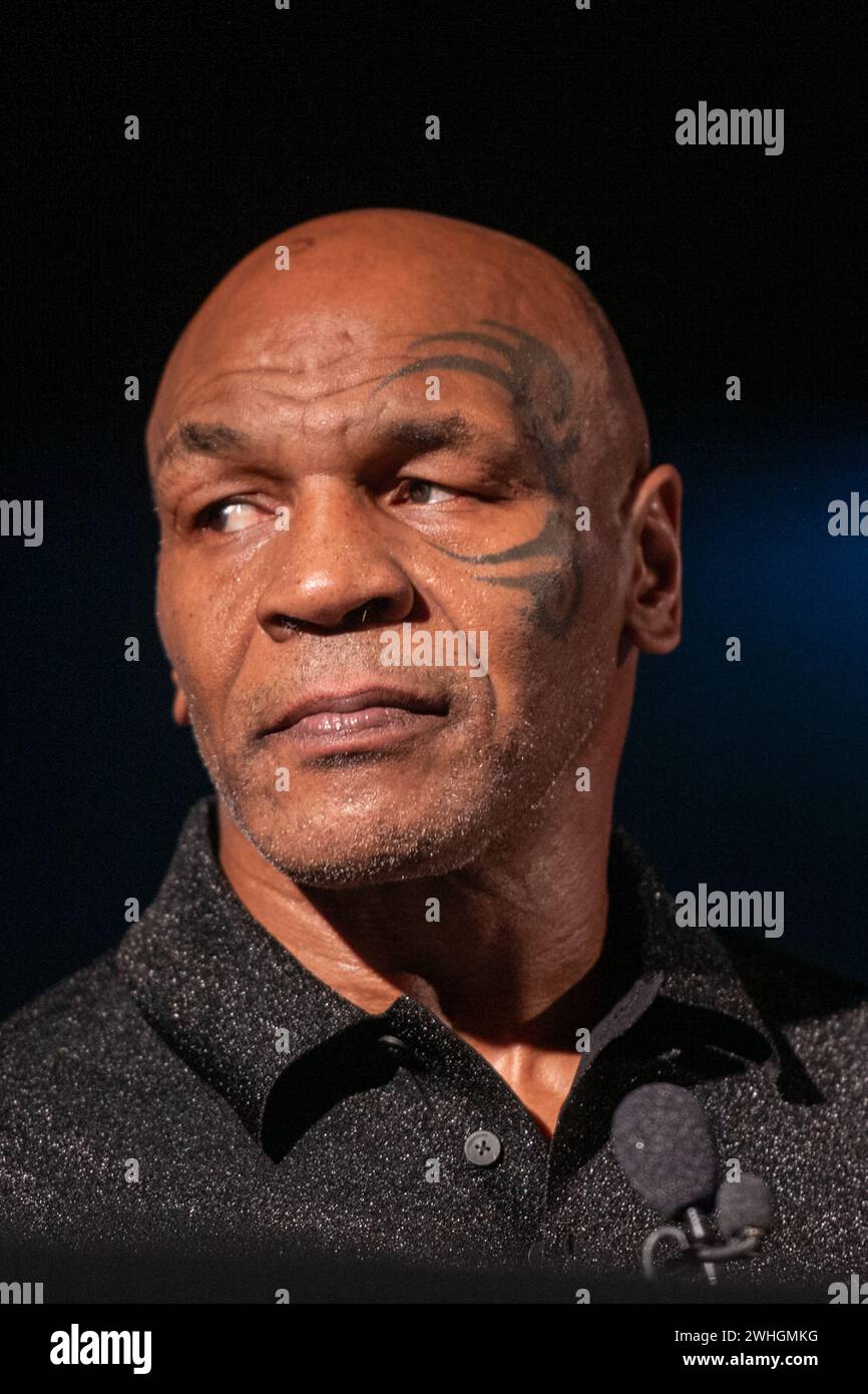 Former world heavyweight champion Mike Tyson presents his new film ...