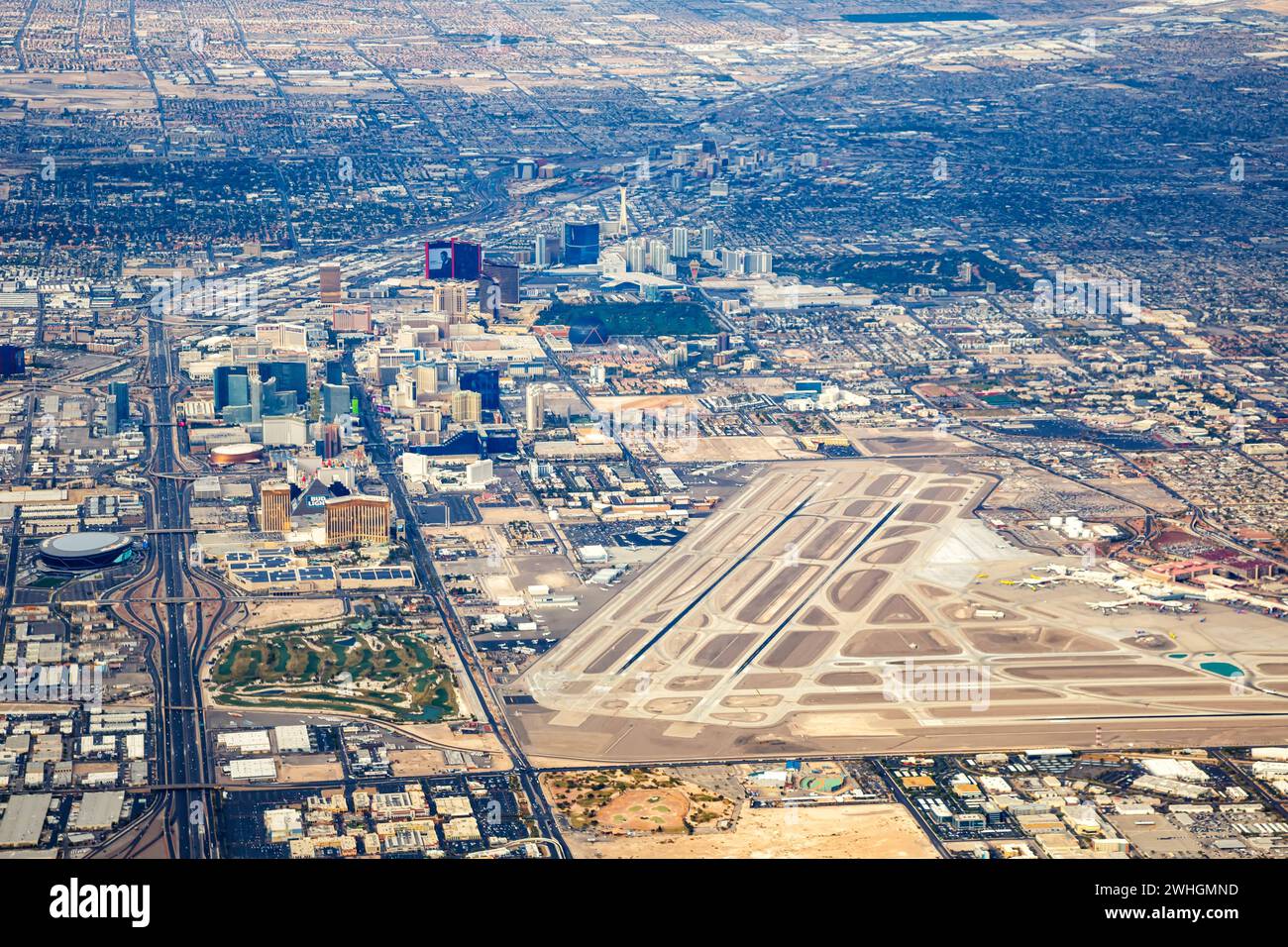 Flughafen las vegas harry reid hi-res stock photography and images - Alamy