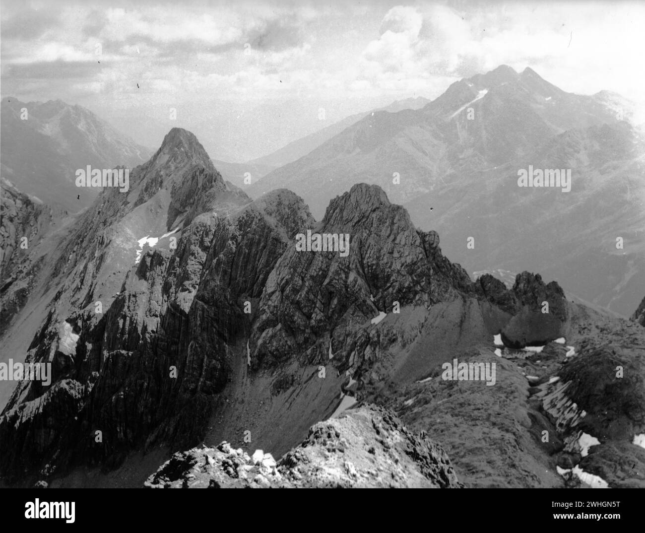 At the Top of Mt Valuga, St Anton, Austria Stock Photo - Alamy