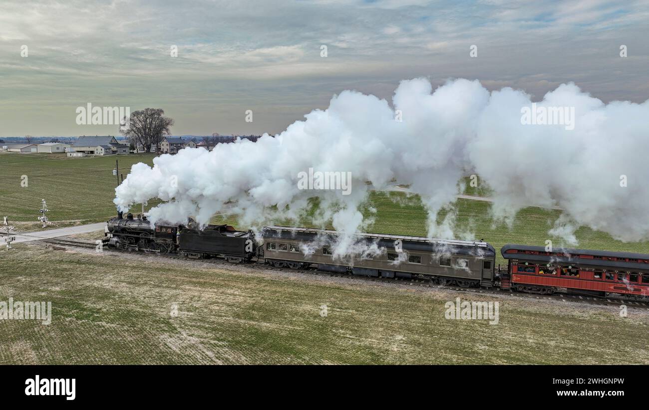 Old steam locomotive side view hi-res stock photography and images - Alamy
