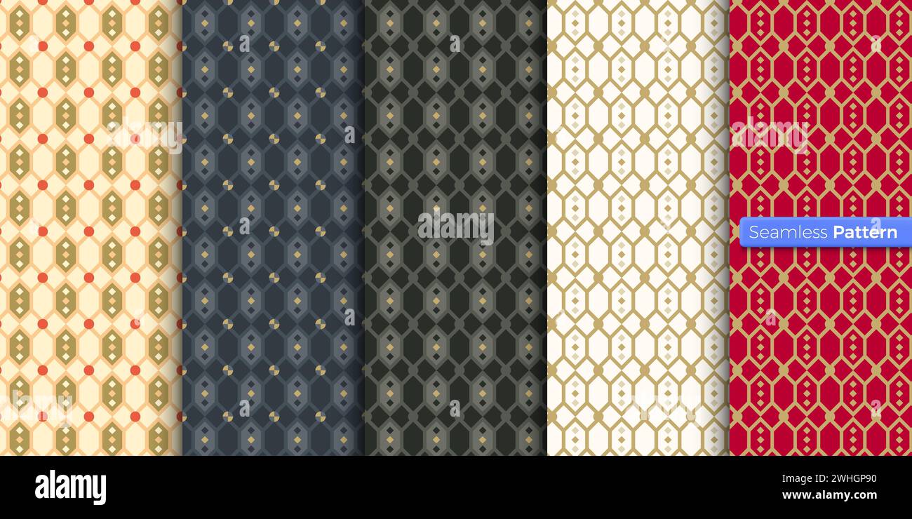 Abstract Square Geometric Pattern Colors Background Contemporary Art