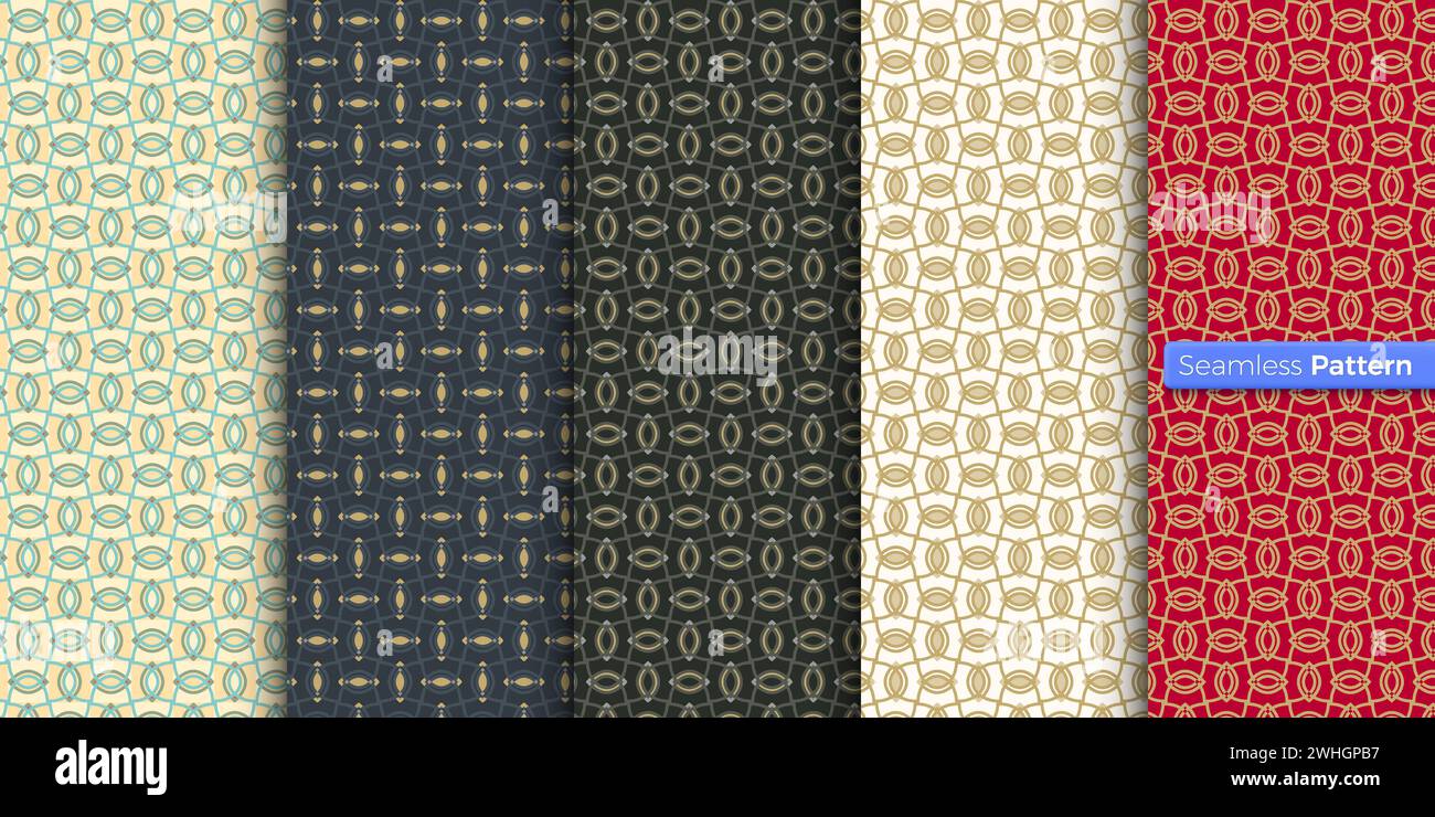 Chinese Japanese style geometric pattern. colors background ...