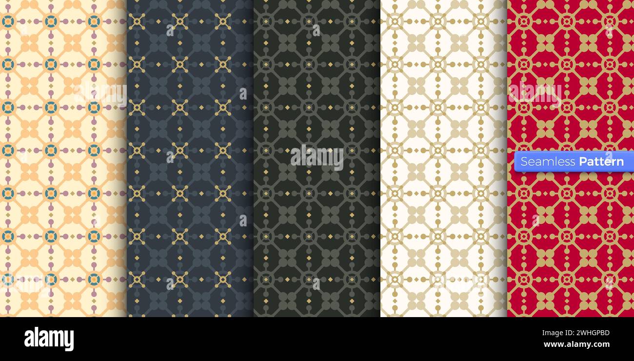 Abstract circle geometric pattern. colors background. contemporary art ...