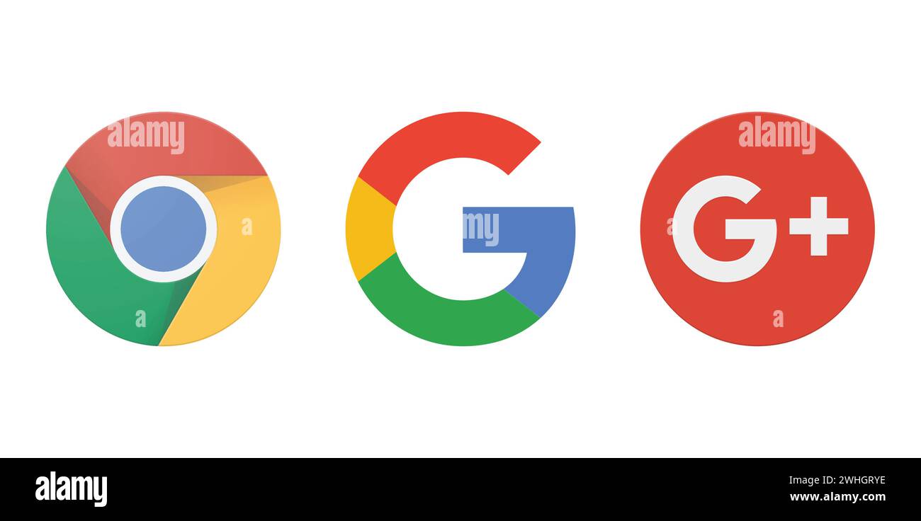 Logo google chrome Stock Vector Images - Alamy