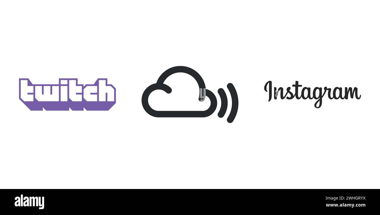 Instagram collection Stock Vector Images - Alamy