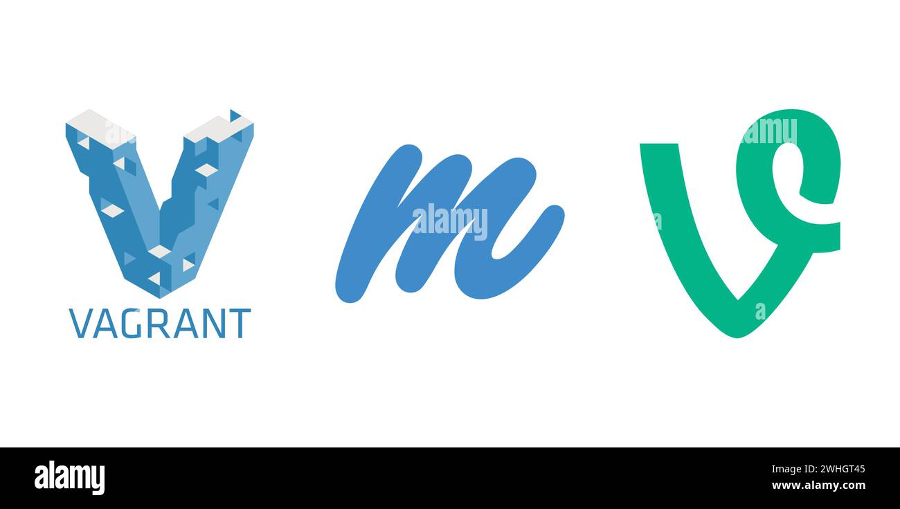 Vagrant logo hi-res stock photography and images - Alamy