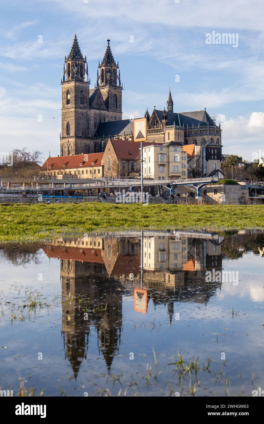 Pictures from Magdeburg Capital of Saxony-Anhalt Stock Photo - Alamy