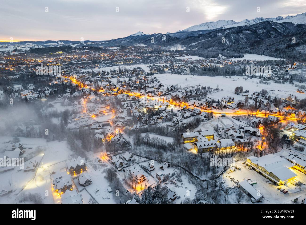 Zakopane mountain view hi-res stock photography and images - Alamy