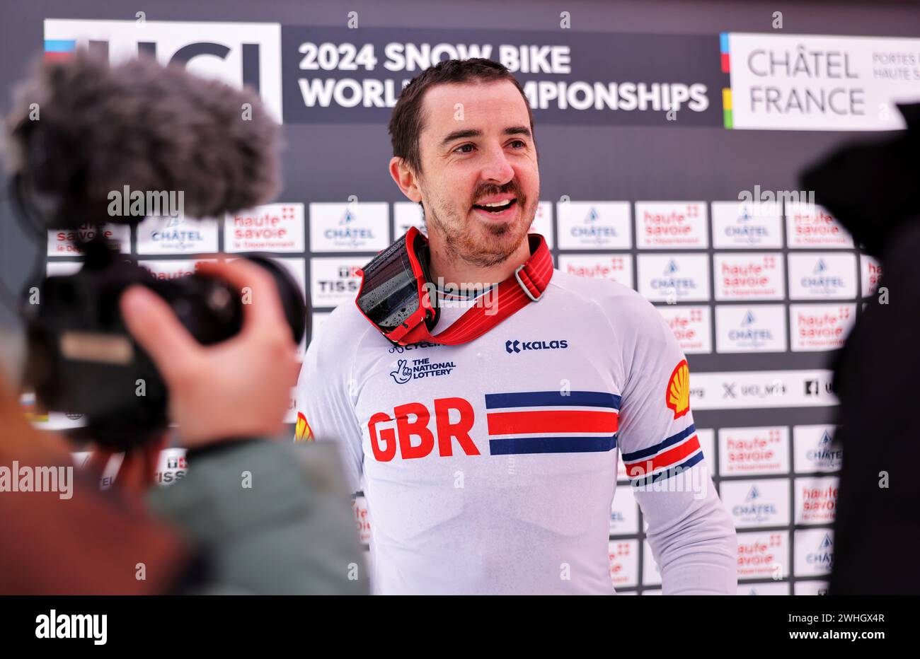 Chatel, France. 10th Feb, 2024. Picture by Alex Whitehead/SWpix.com ...