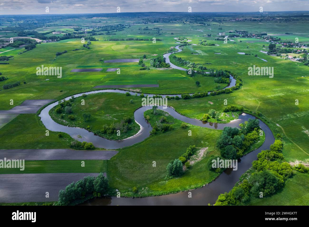 Curvy river hi-res stock photography and images - Alamy