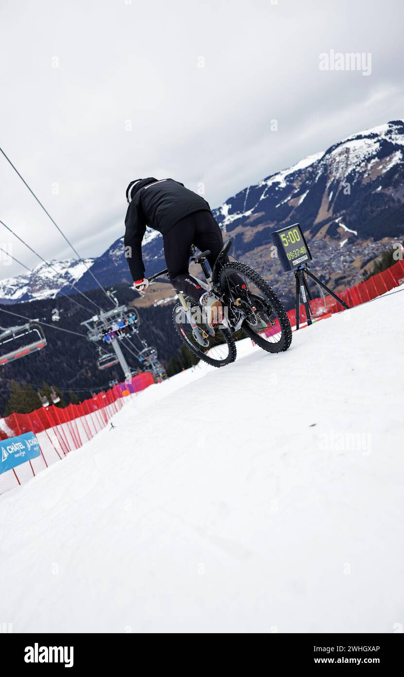Chatel, France. 10th Feb, 2024. Picture by Alex Whitehead/SWpix.com ...