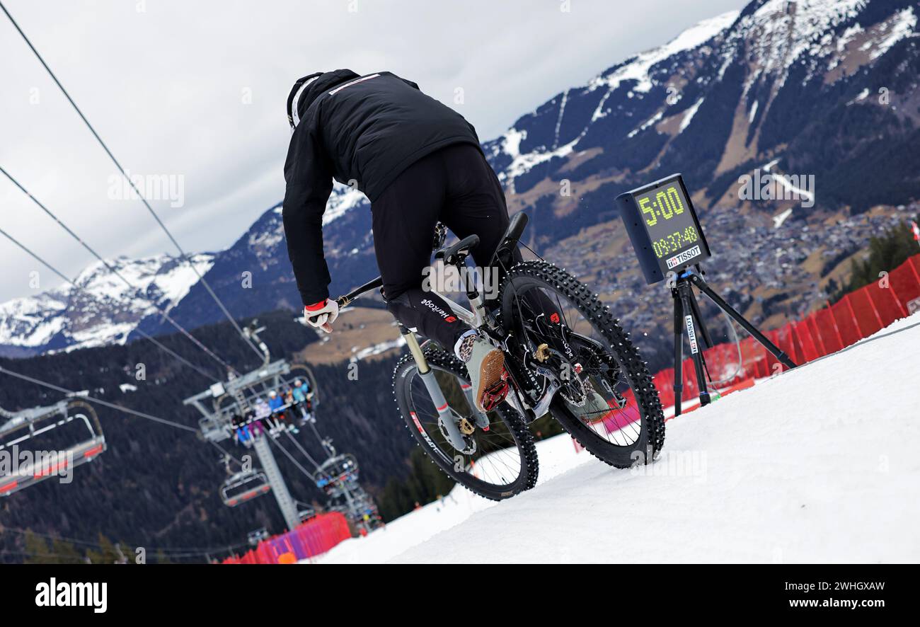 Chatel, France. 10th Feb, 2024. Picture by Alex Whitehead/SWpix.com ...