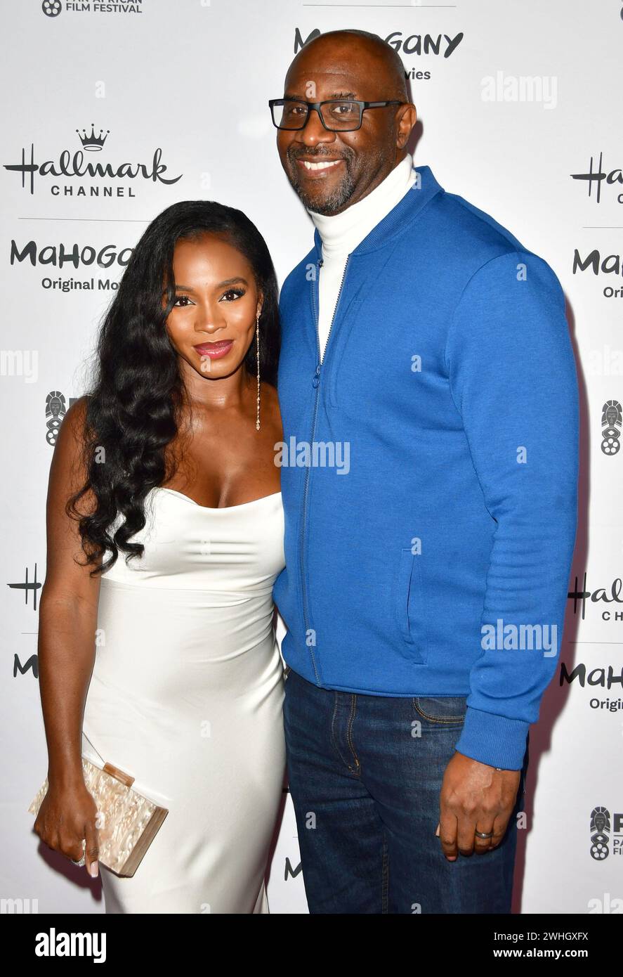 Los Angeles, Ca. 9th Feb, 2024. Deborah Ayorinde, Roger Bobb at the ...