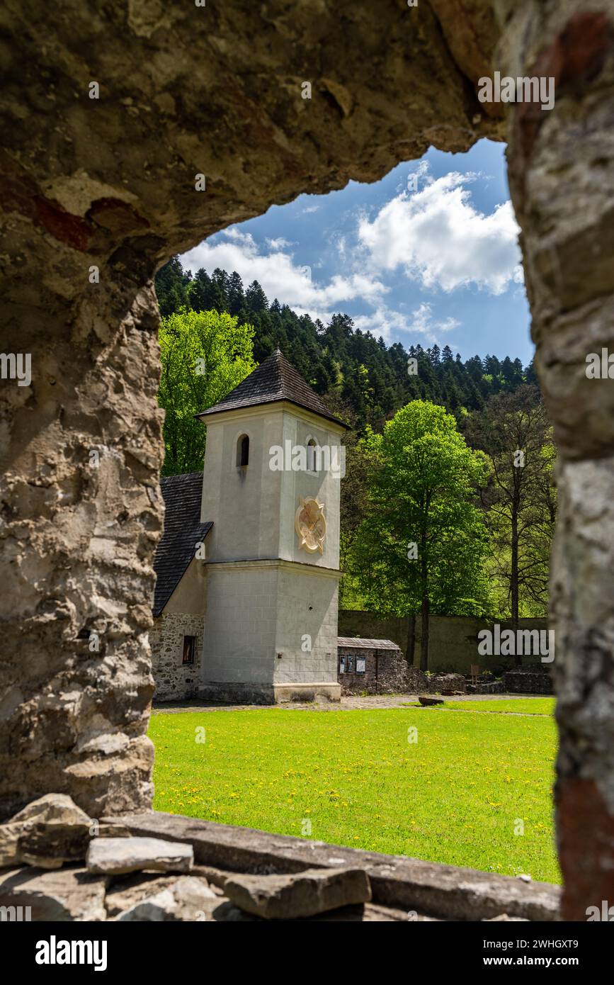 Red Monastery in Slovakia. Pieniny Mountains Architecture and Landmarks ...