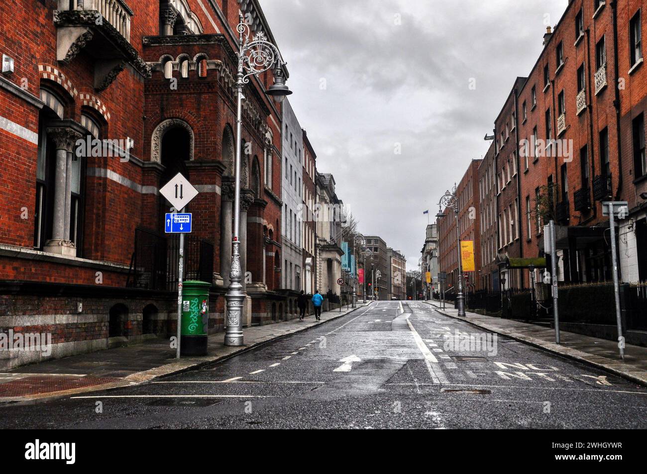 kildare street dublin ireland Stock Photo - Alamy