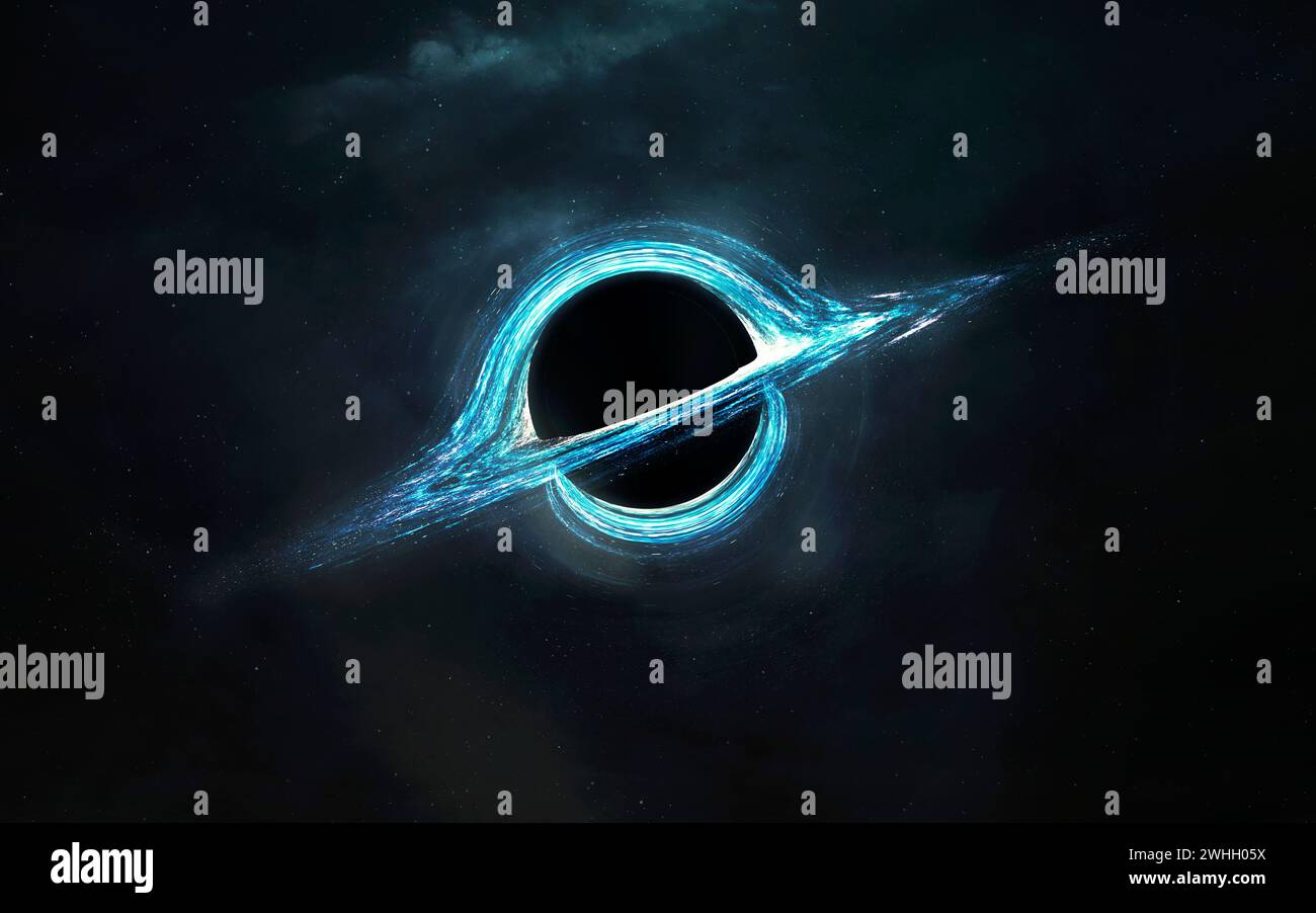 Deep space flight black hole hi-res stock photography and images - Alamy