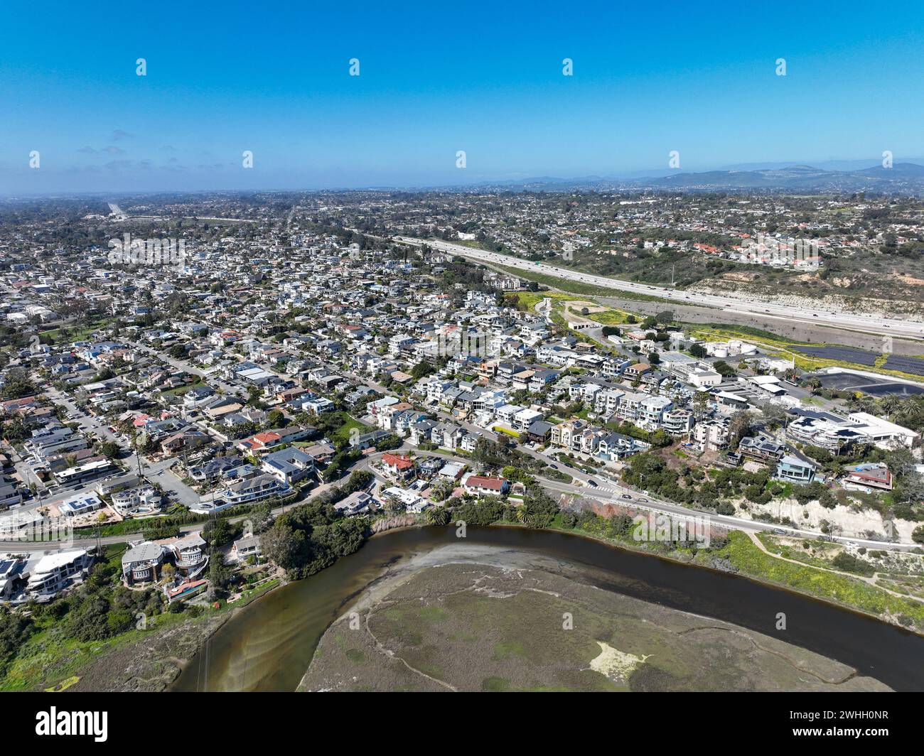 Encinitas california aerial hi-res stock photography and images - Alamy