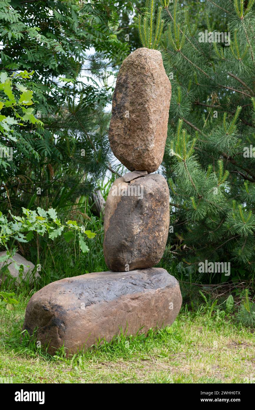 Laid pebble stones hi-res stock photography and images - Alamy
