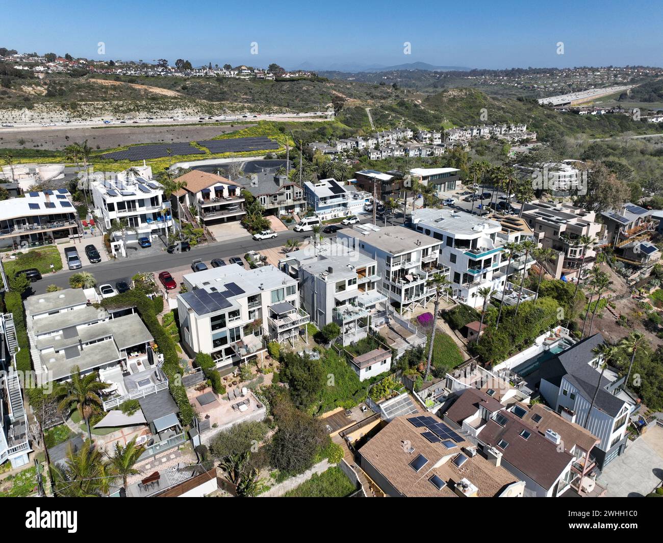 Encinitas california aerial hi-res stock photography and images - Alamy