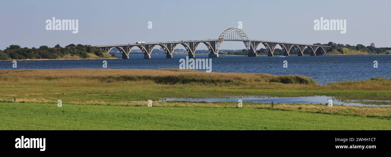 Storstroemsbroen. Bridge in Denmark Stock Photo - Alamy