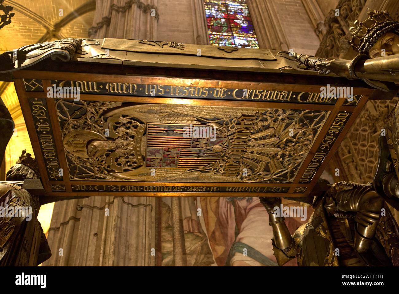 Tomb of Christopher Columbus Stock Photo - Alamy