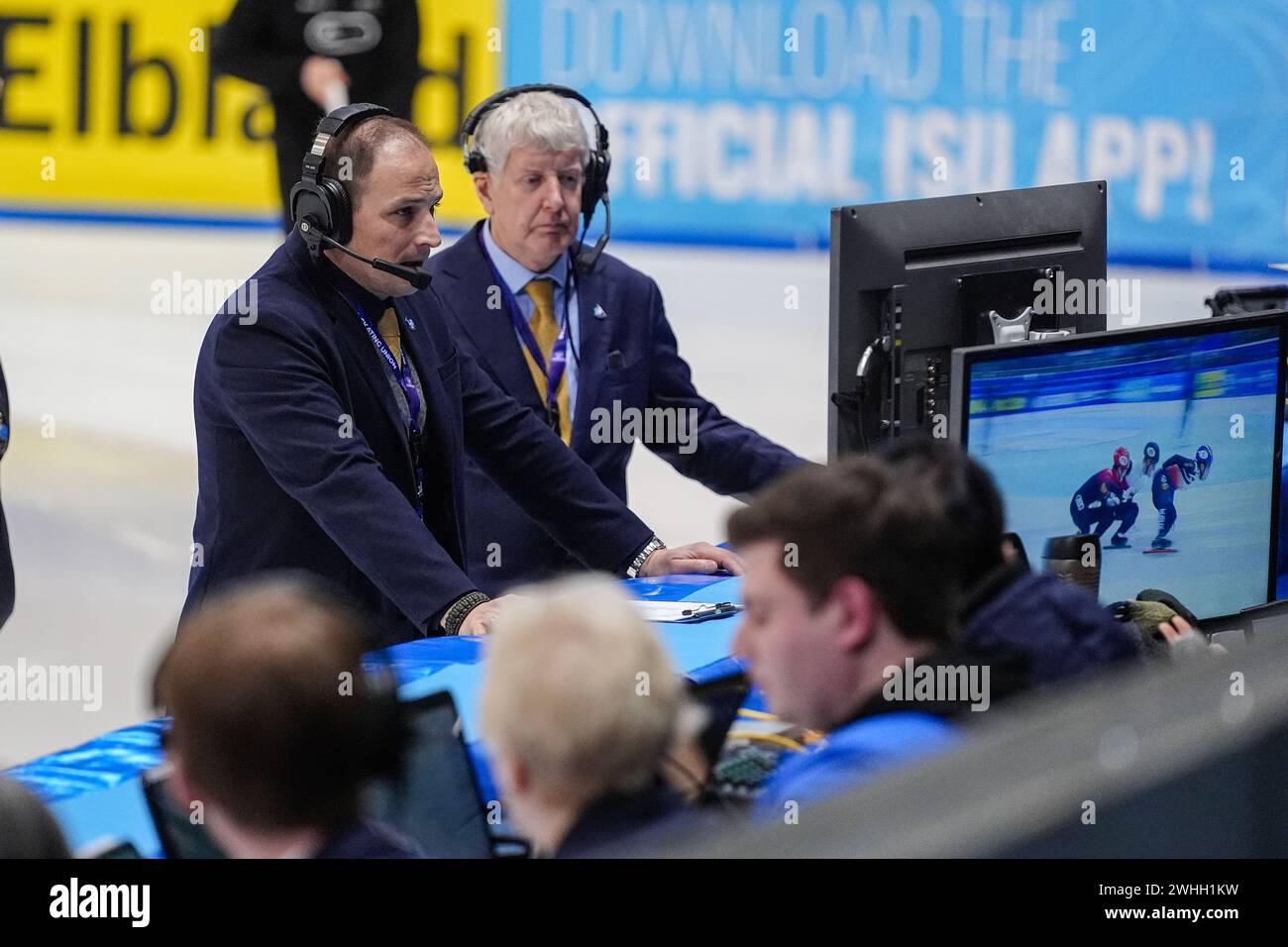 Dresden, Germany. 10th Feb, 2024. DRESDEN, GERMANY - FEBRUARY 10: ISU ...