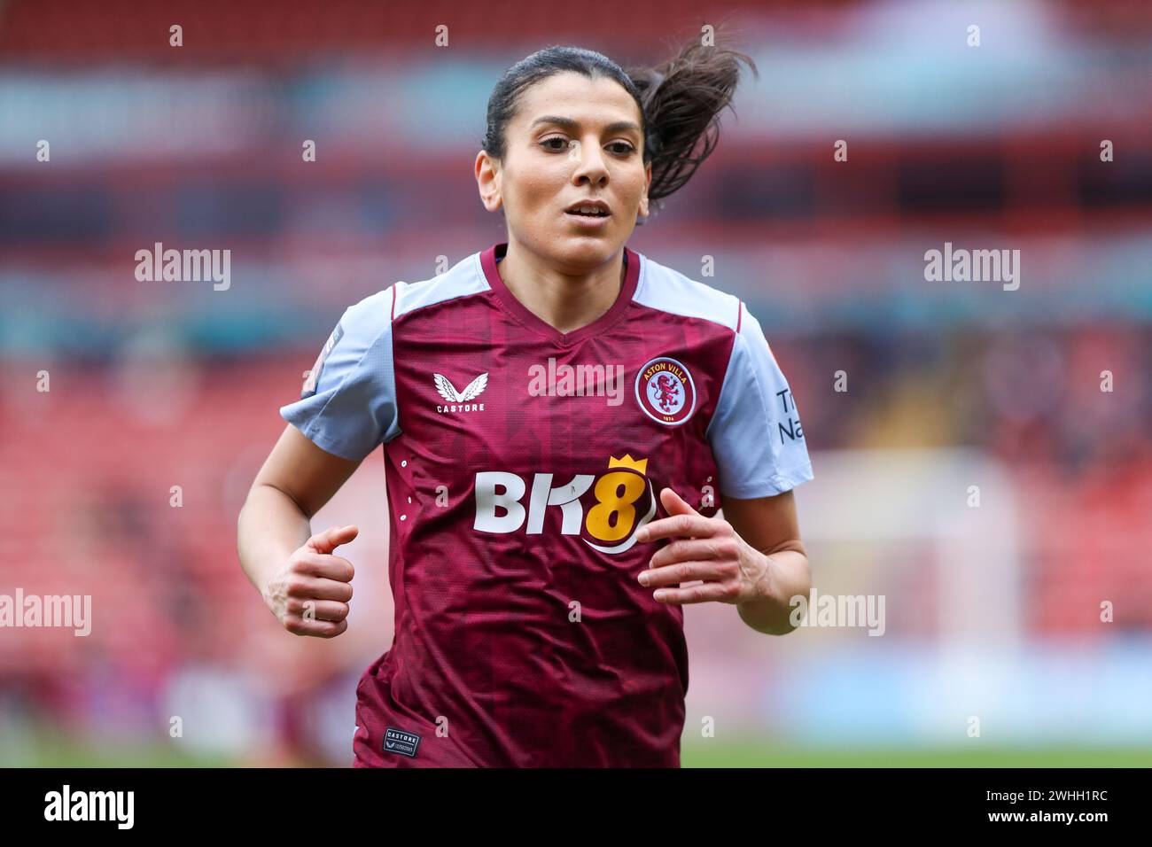 Walsall, UK. 3 February 2024. Kenza Dali during the WSL fixture between ...
