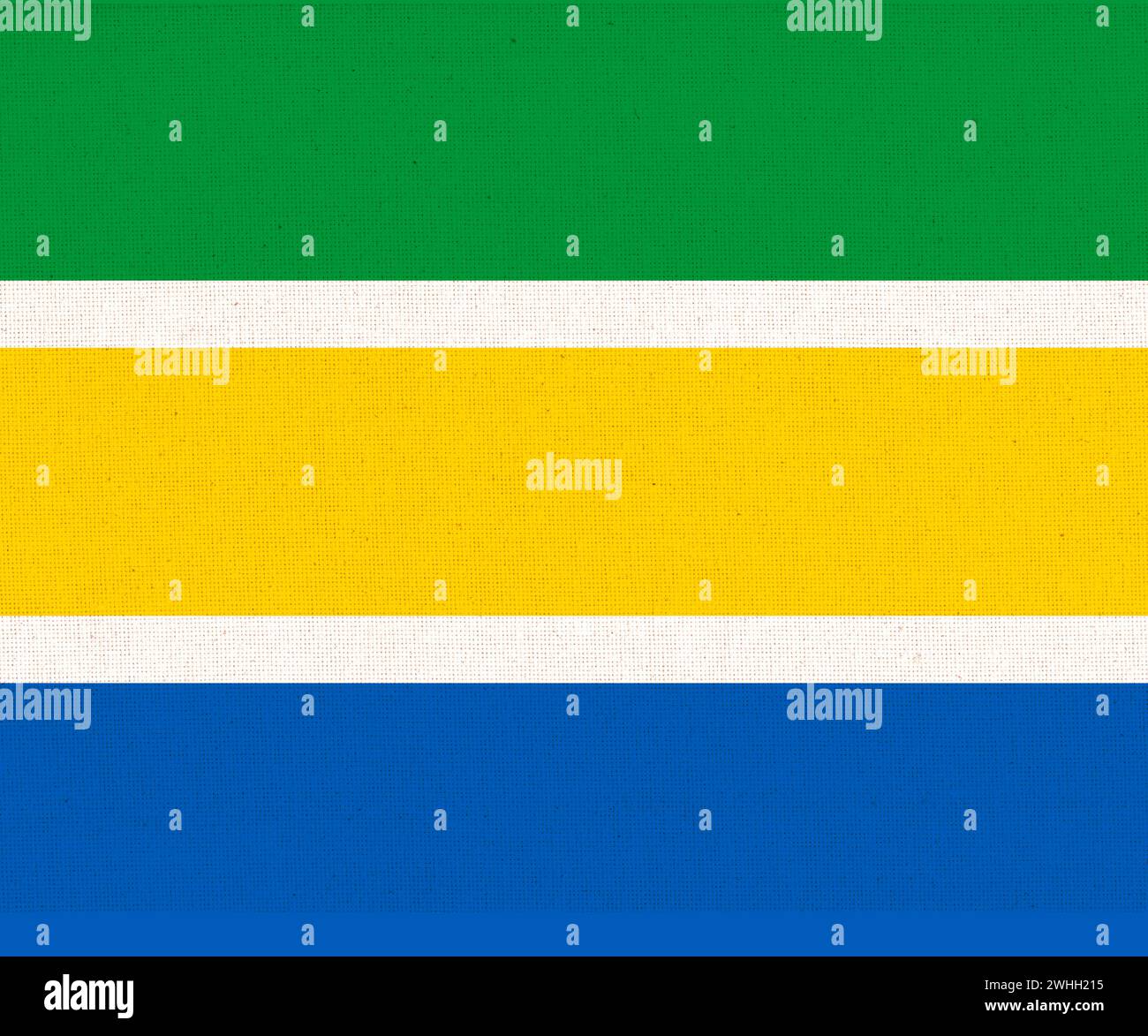 Flag of Oleksandrivka Raion, Donetsk Oblast. Ukrainian region - 3D ...