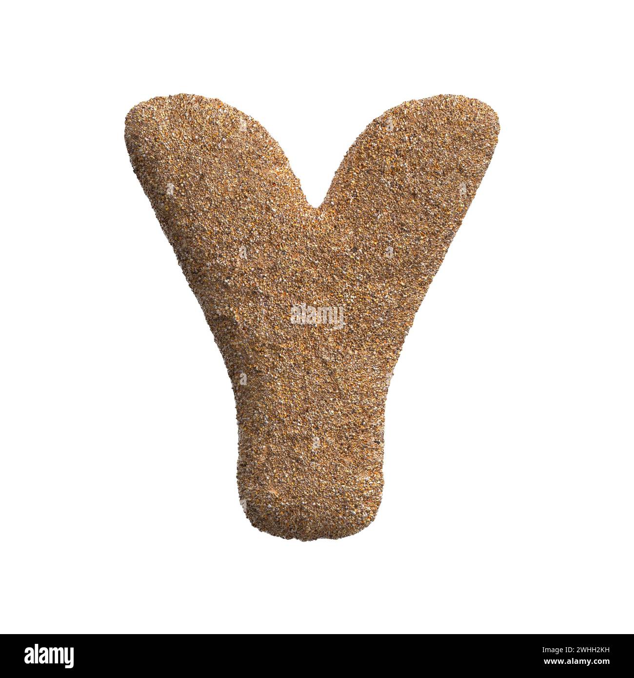 Sand letter Y - Capital 3d beach font - Holidays, travel or ocean ...